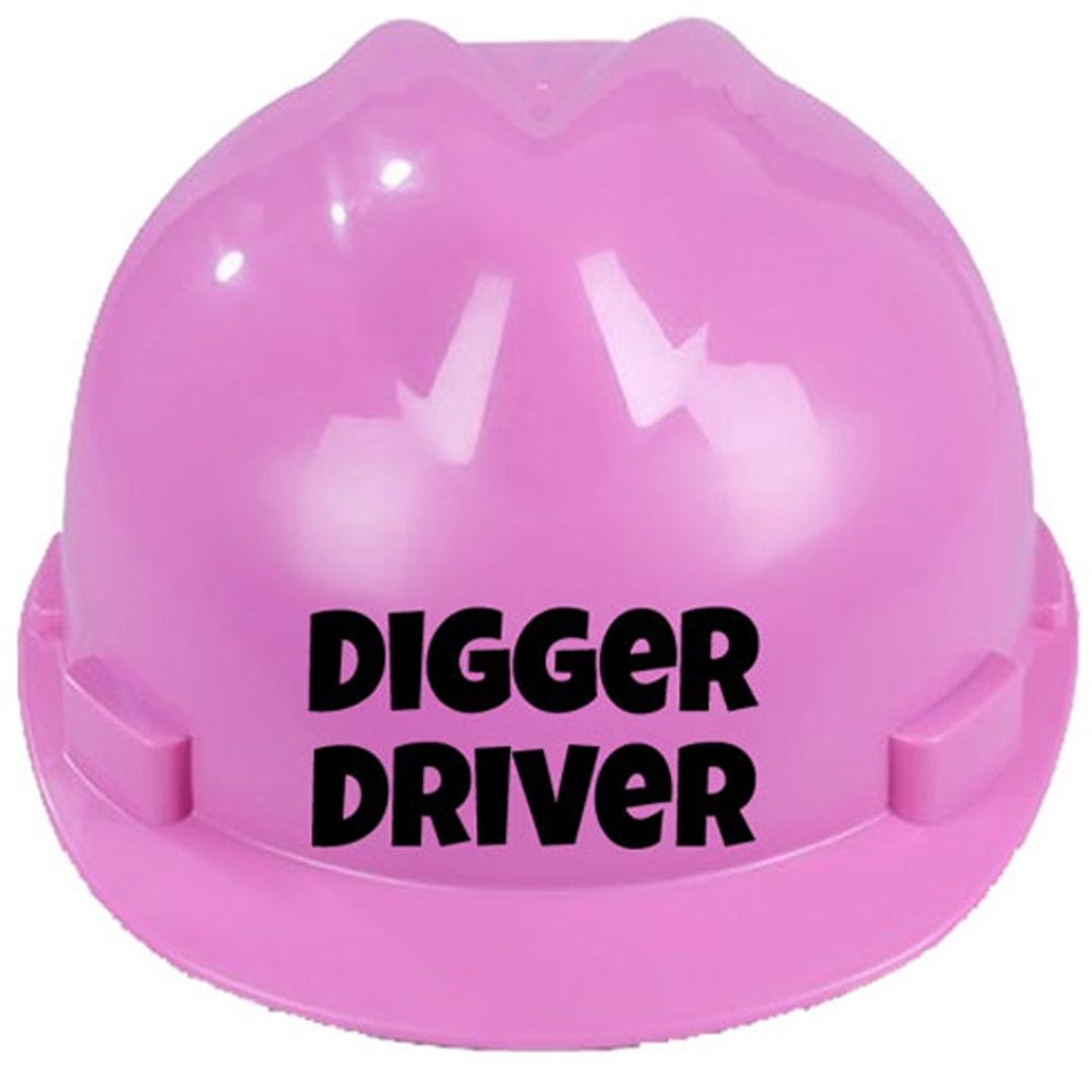 Children's Hard Hat Digger Driver Kids, Toddler Safety Construction ...