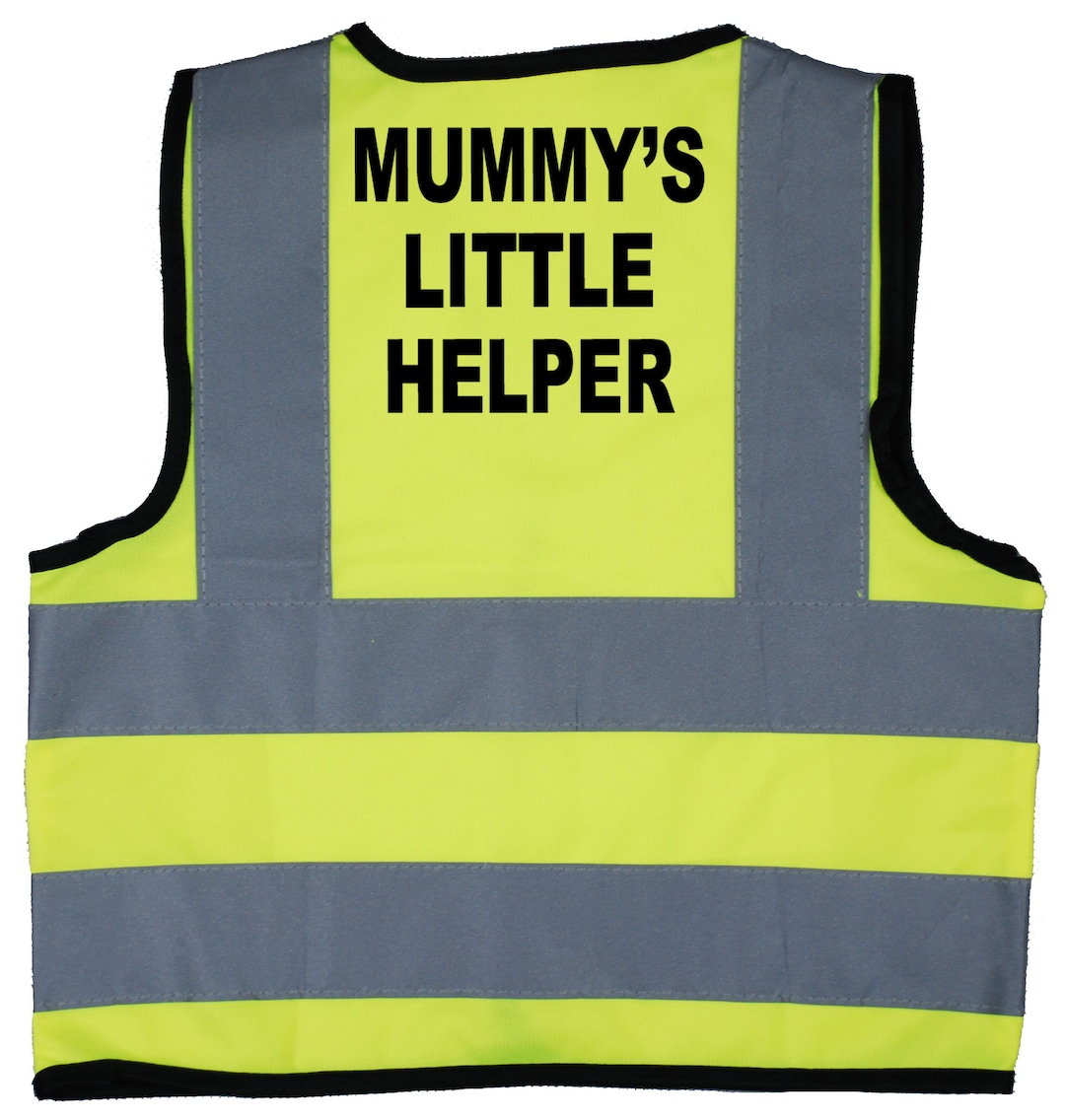 Mummy's Little Helper Baby, Children's. Kids, Toddler Yellow Hi Vis ...