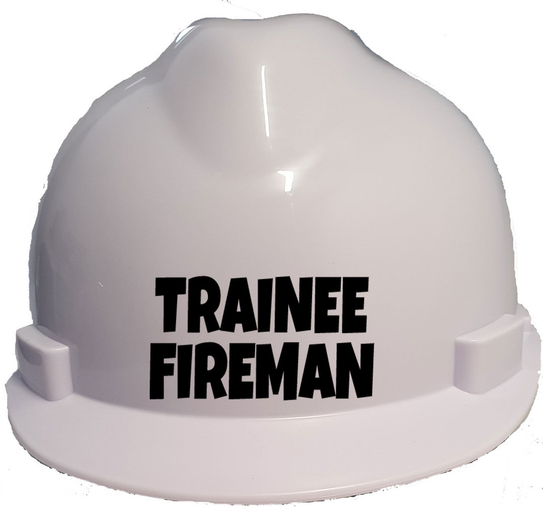 Children's Hard Hat Trainee Fireman Kids, Toddler Safety Construction ...