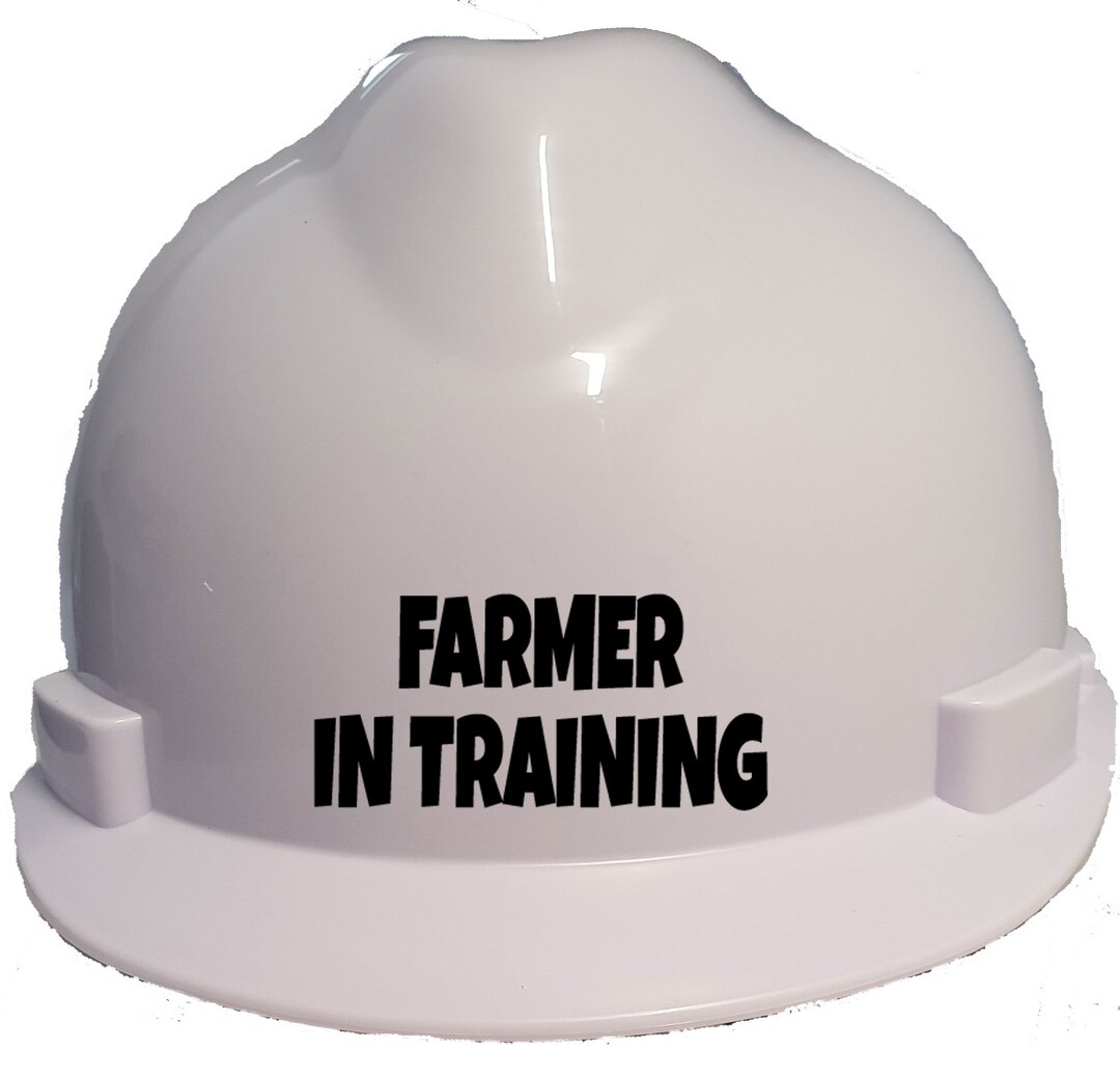 Children's Hard Hat Farmer in Training Kids, Toddler Safety ...