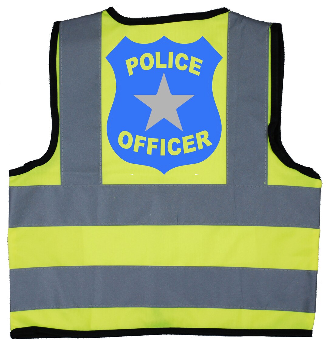 Police Officer Baby Children's Kids Toddler Yellow Hi - Etsy New Zealand