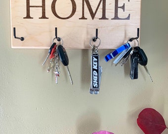 Chevy Square Personalized Key Rack - Etsy