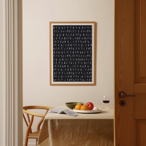 Small People Art | Tiny Humans Walking Print | Modern Minimalist People ...