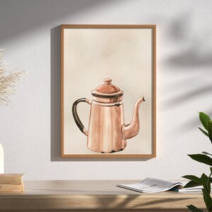 Coffee Pot Prints Set | Kitchen Wall Art (digital Download) - Etsy