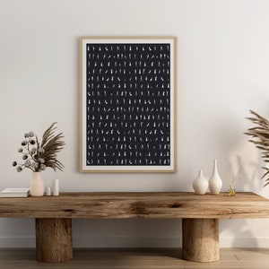 Small People Art | Tiny Humans Walking Print | Modern Minimalist People ...