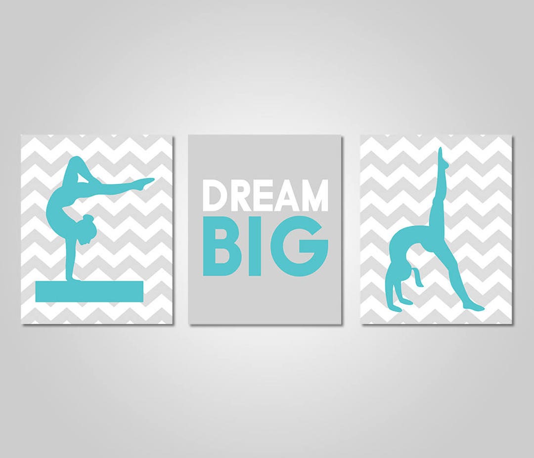 Gymnastics Wall Art - Gymnastics Wall Decor - Gymnastics Prints - DIY ...