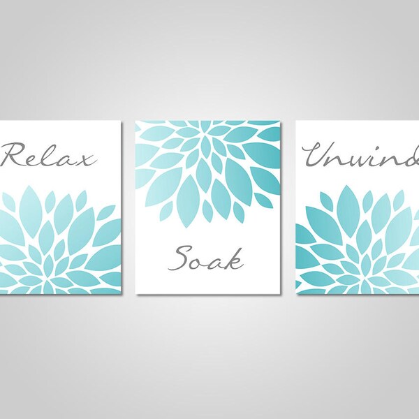 Teal Aqua Grey - Etsy