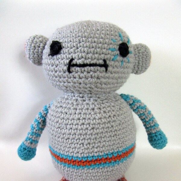 Stuffed Robot - Etsy