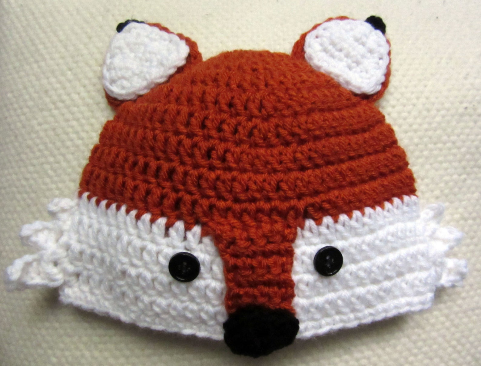 Crochet Fox Hat Fox Hat Crochet Hats for Kids Boy Toddler - Etsy