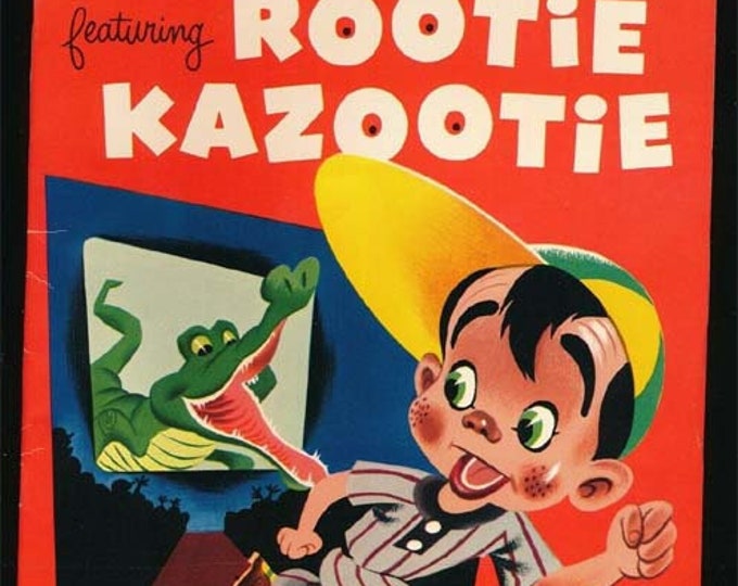Rootie Kazootie 3D Comic Book Vintage 1953 3-dell - Etsy