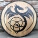 Dragon Round Shield - Etsy