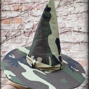 Camo Wizard Hat - Etsy