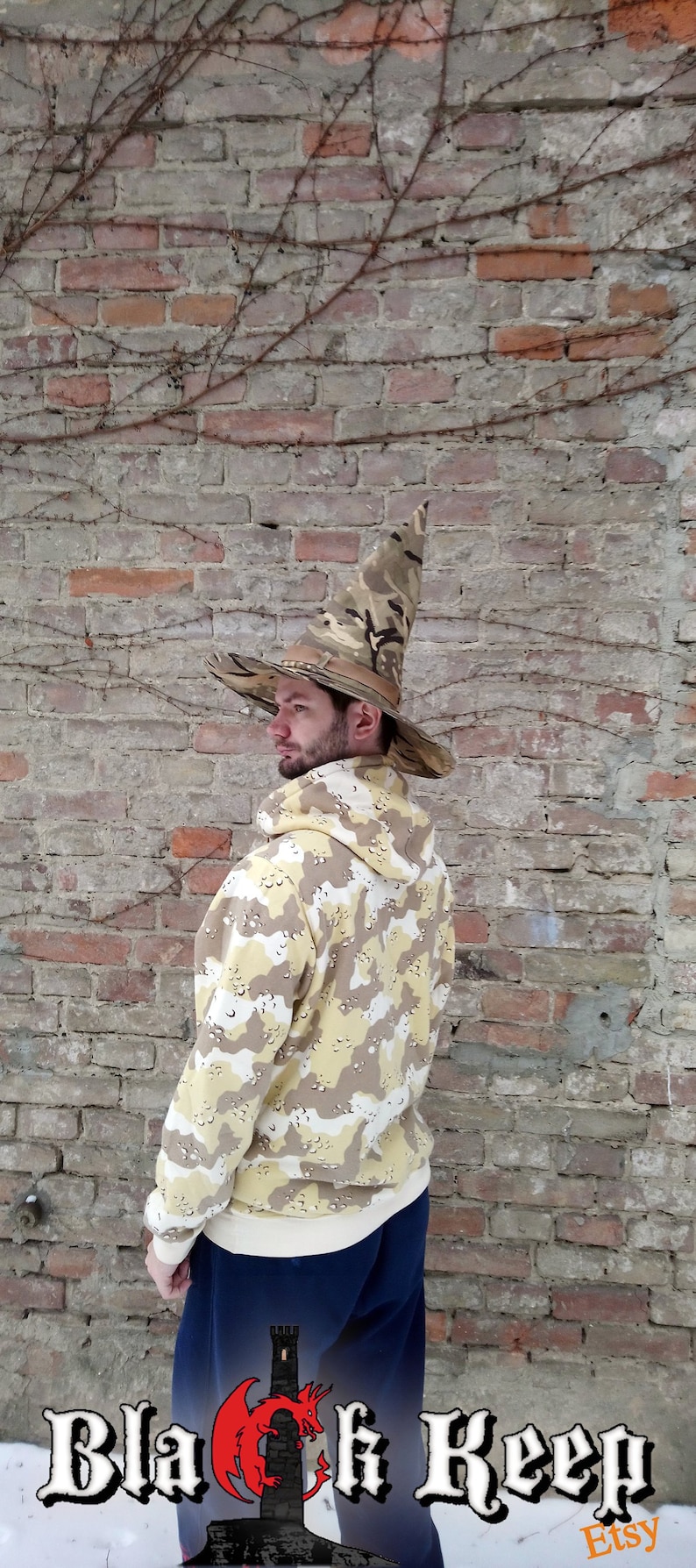 Camo Wizard Hat - Etsy