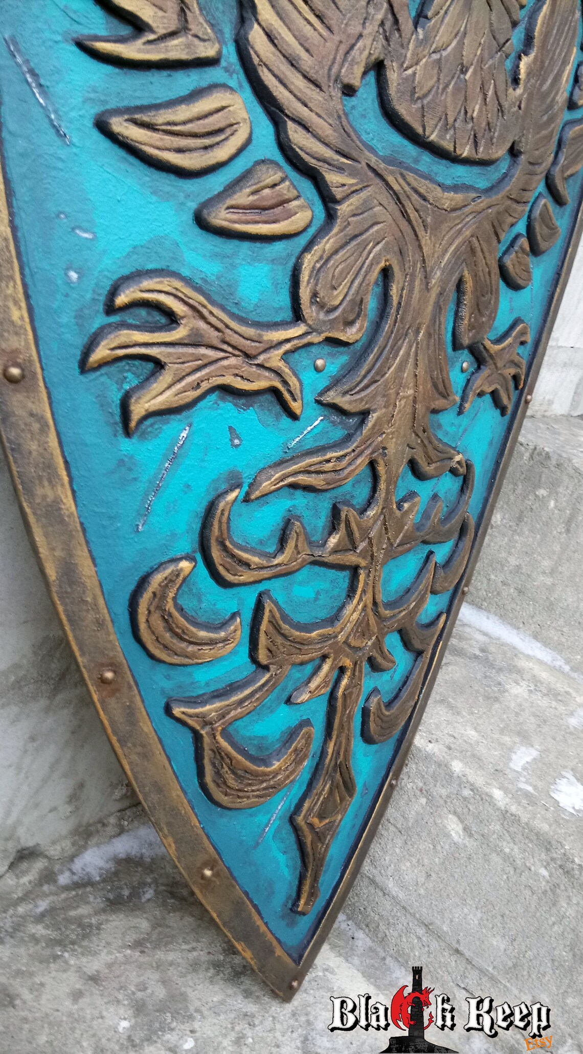 Golden Wing Shield cosplay & Larp | Etsy