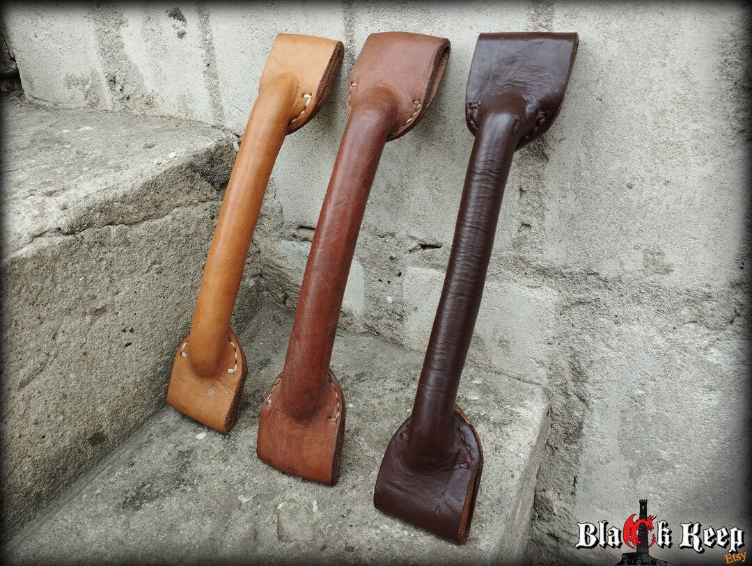 Leather Shield Handle for Larp and Cosplay - Etsy
