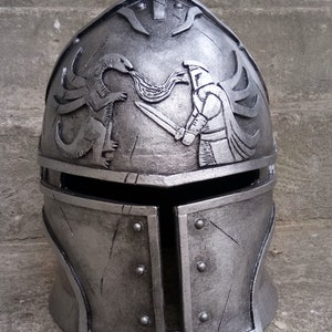 Lion Knight Helmet - Etsy