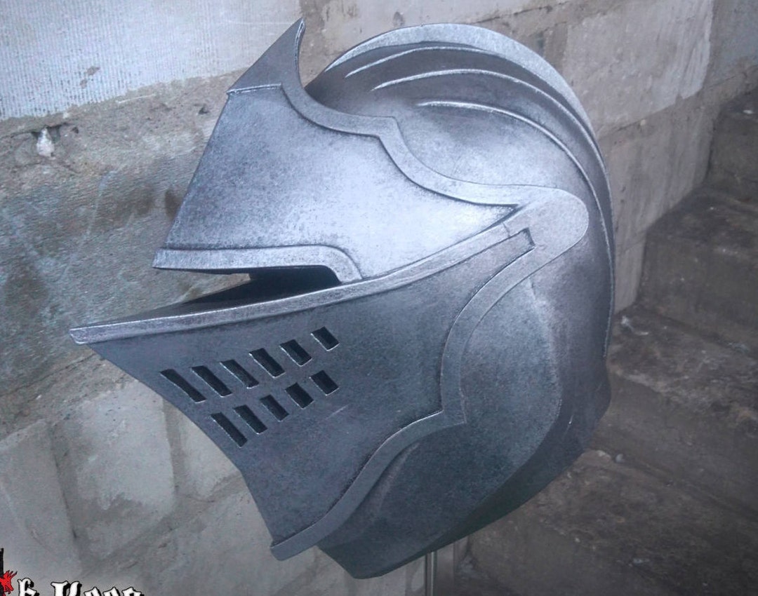 Elite Knight Armet Helmet With Functional Visor - Etsy