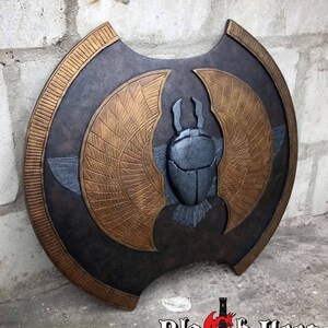 Egyptian Shield With a Scarab cosplay - Etsy