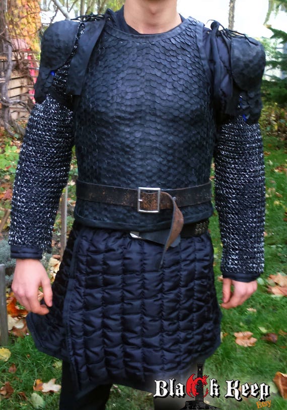 Leather Scale Mail Armor