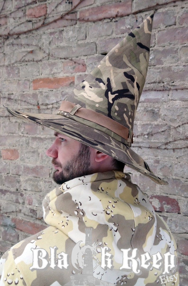 Camo Wizard Hat - Etsy