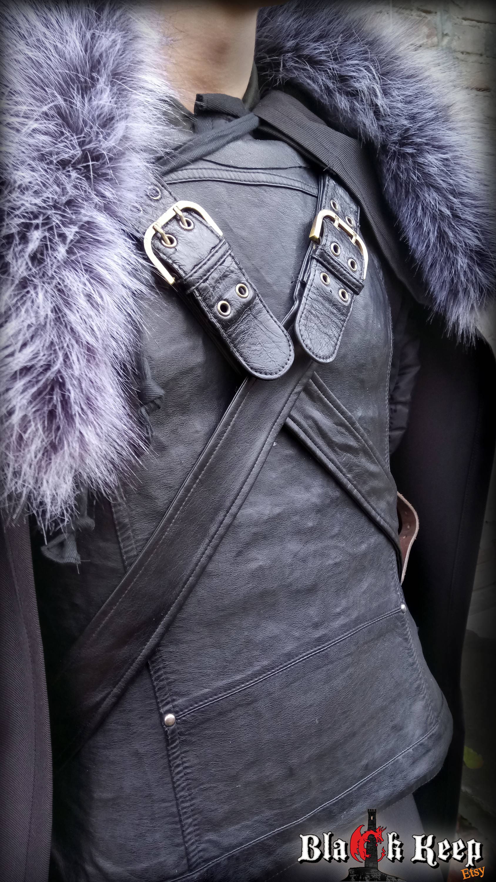 Night's Watch Cloak and Chestplate ( Larp and Cosplay ) - Etsy