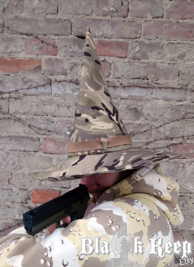 Camo Wizard Hat - Etsy