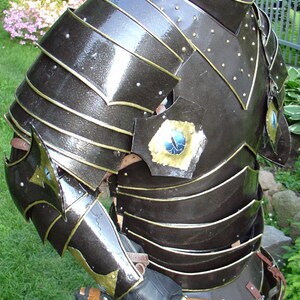 Black Plate Armor (larp & Cosplay) - Etsy