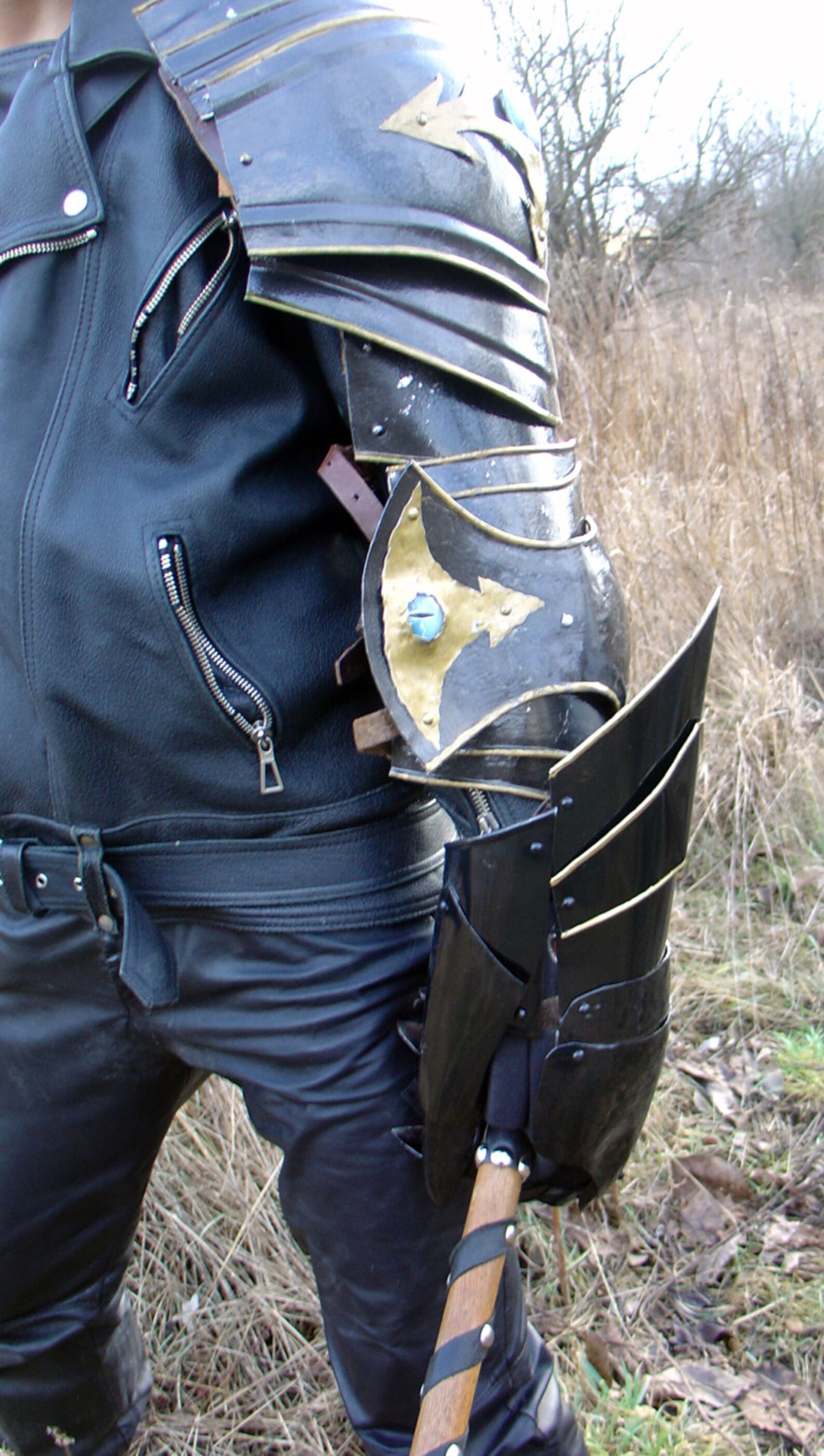 Black Plate Armor larp & Cosplay - Etsy