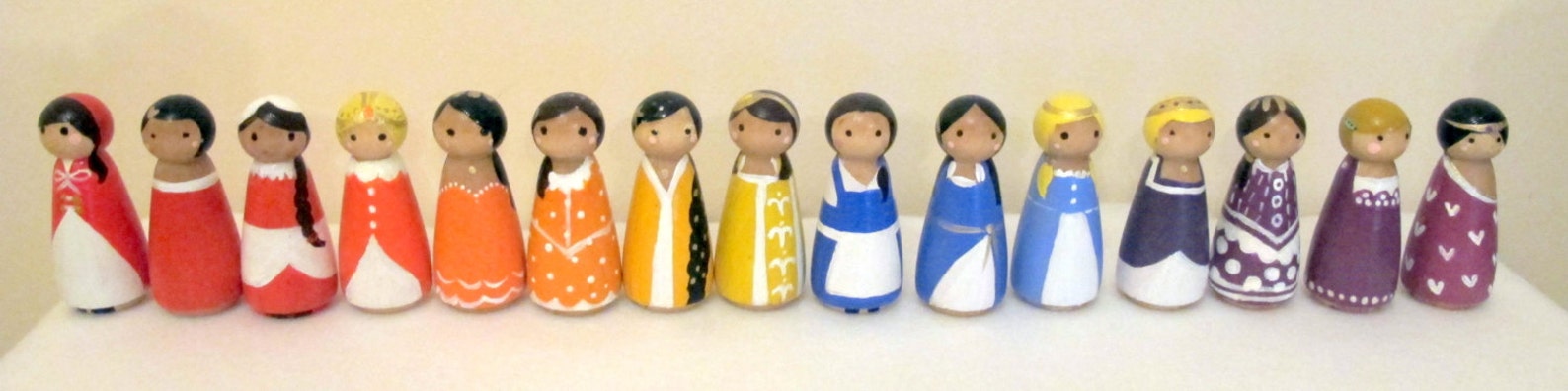 Personalised Peg Doll lookalikes custom made to order for | Etsy