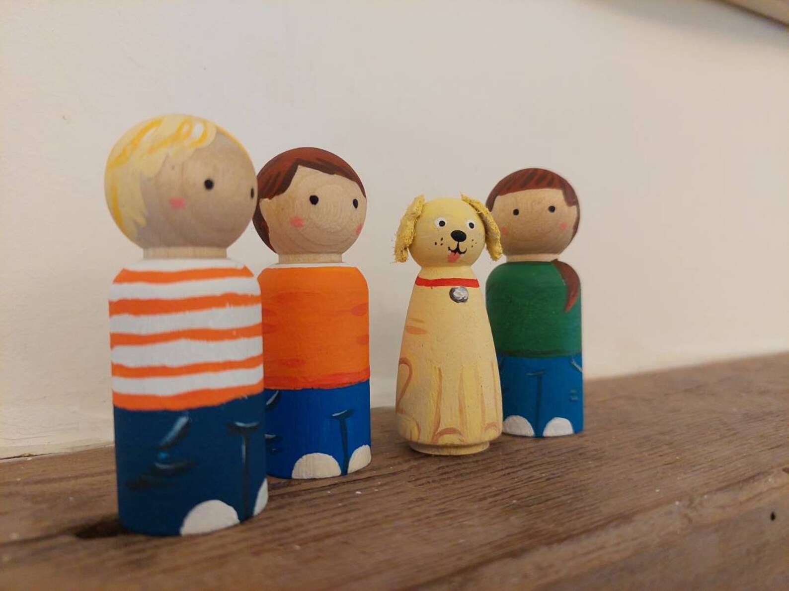 Biff, Chip & Kipper Peg Doll Set * Story Props * Reading Resource ...