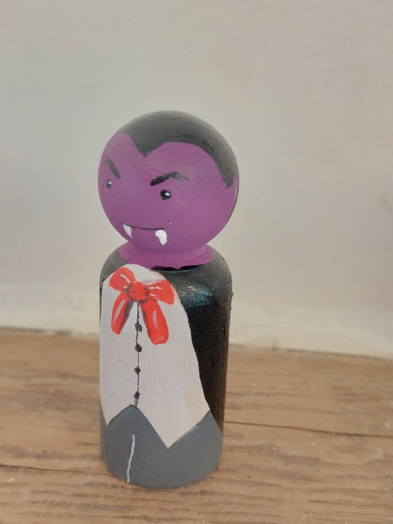 Spooky Halloween Peg Doll * Montessori * Personalised Halloween Gift ...
