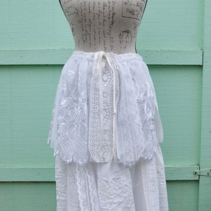 White Lace, Drawstring, Wedding, Festival, Event, Fun Easy to Wear ...