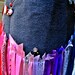 Rainbow Ribbon Denim Wrap Festival, Event Belt - Etsy