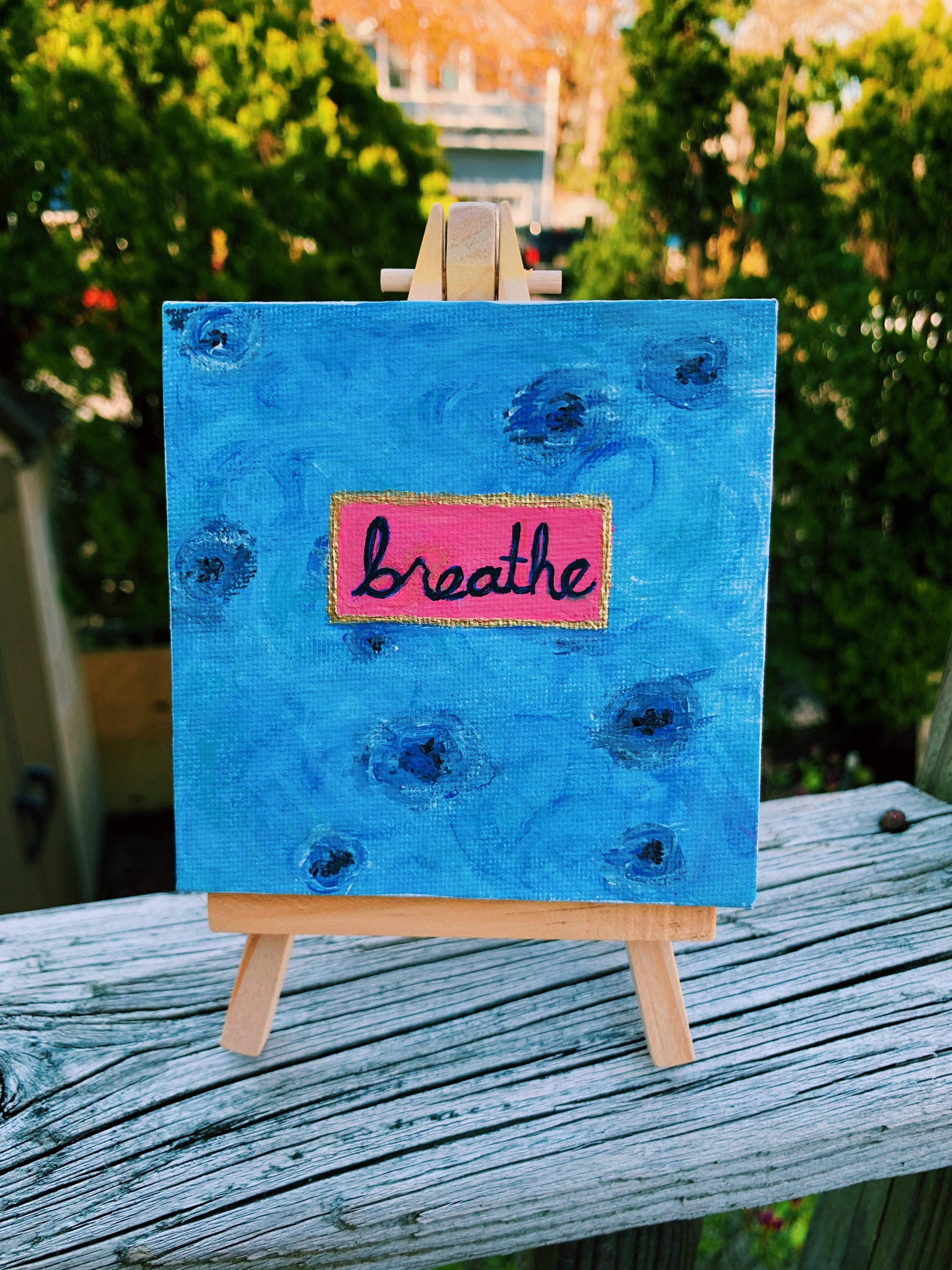 VSCO Inspired Mini Canvas Paintingseasel - Etsy