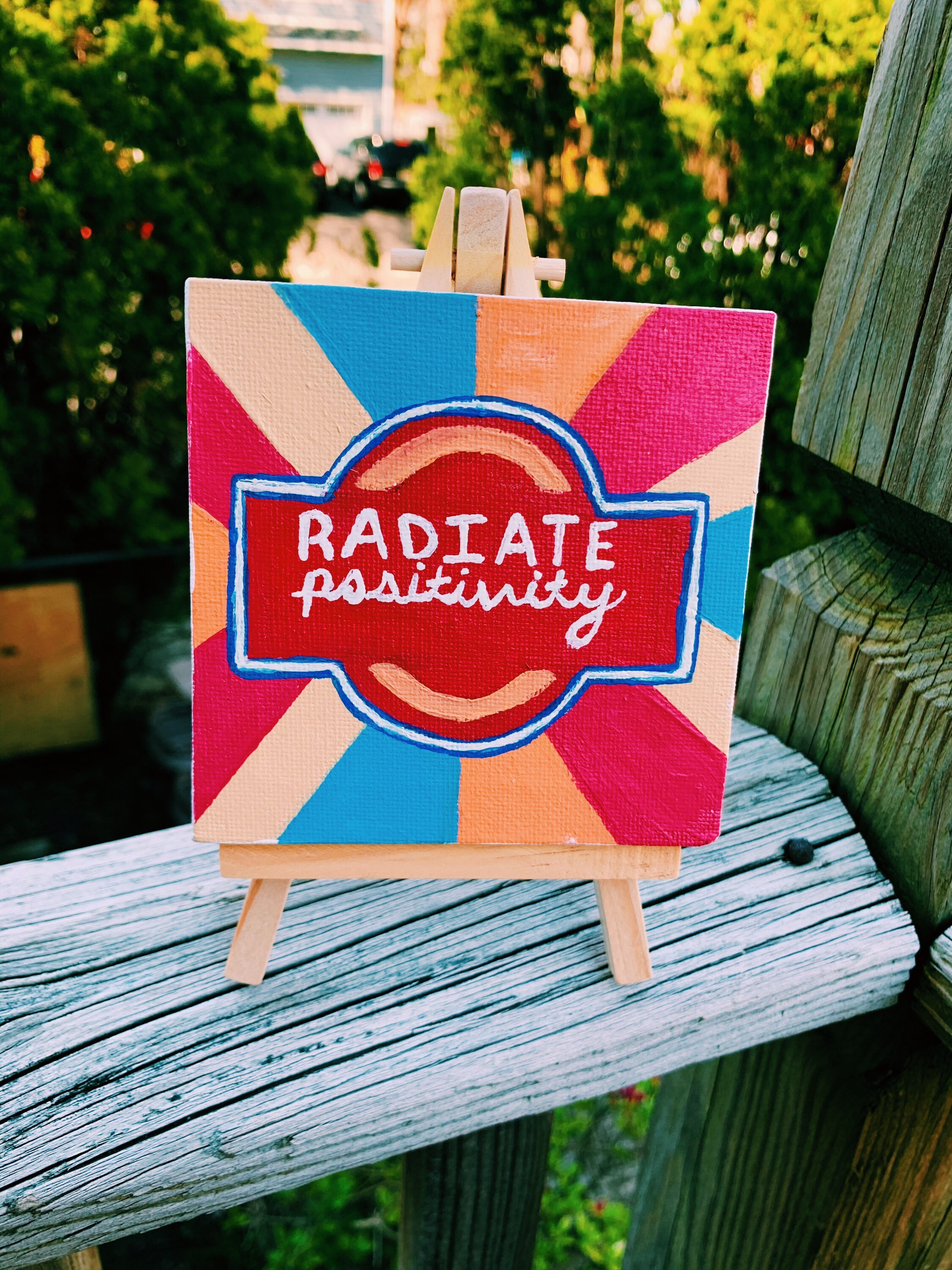VSCO Inspired Mini Canvas Paintingseasel - Etsy