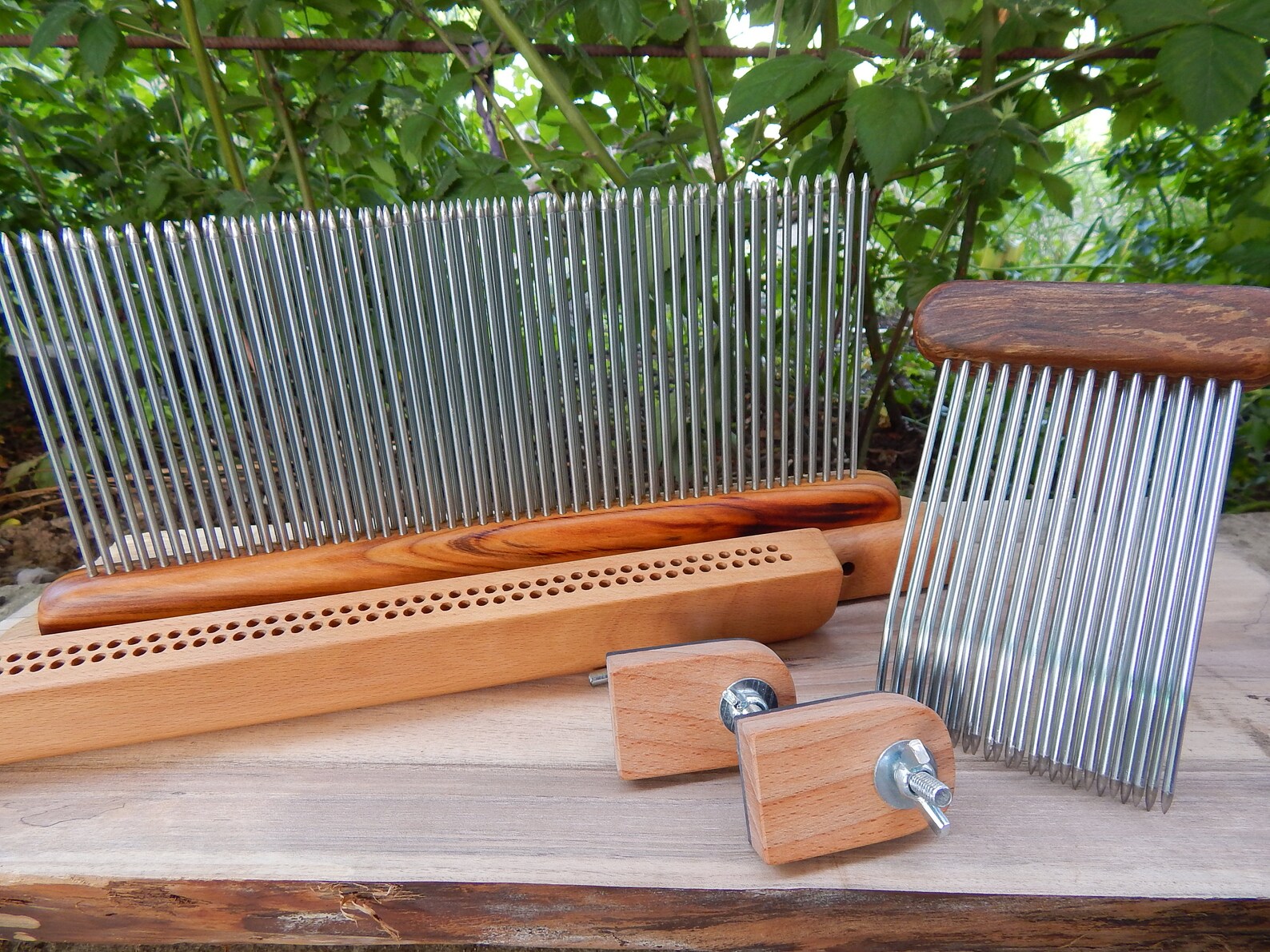 Hackle and Carding Comb/wool Comb and Blending Hackle Set 1 | Etsy