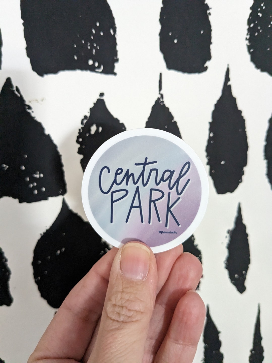 Central Park Sticker - Etsy