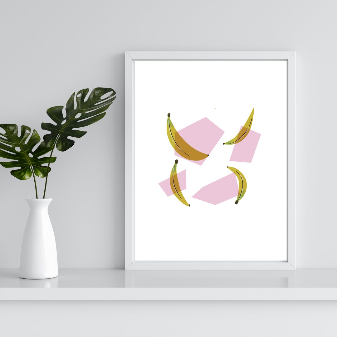 Abstract Bananas Digital Download - Etsy