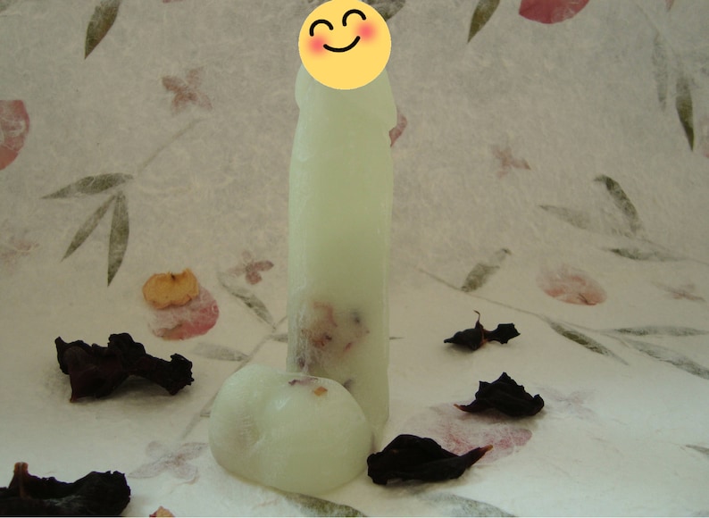 Homemade Penis Shaped Candle Made With Paraffin and Beeswax, Comes in ...