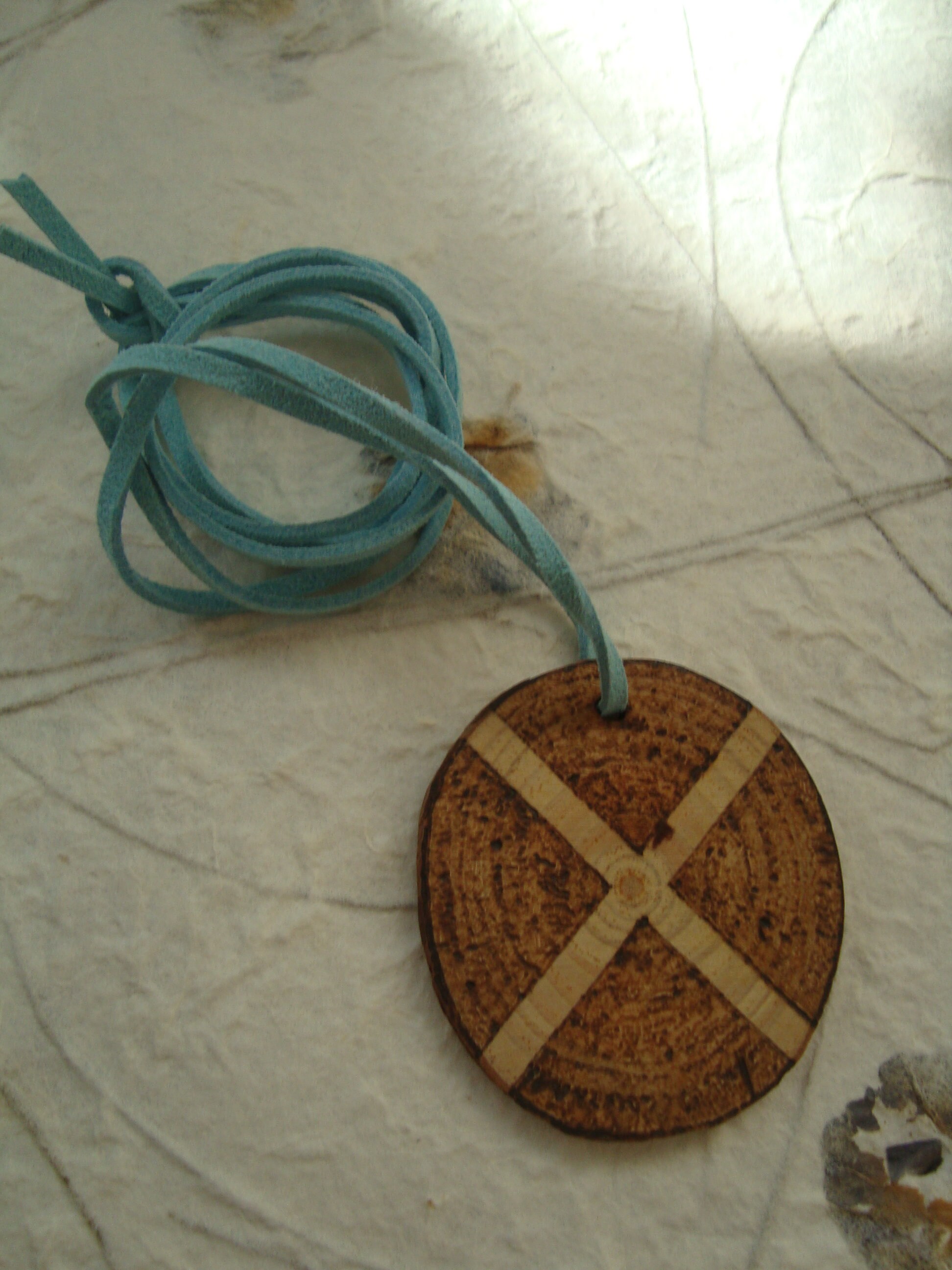 Gebu Wood Burned Pendant Gebo Viking Rune Lucky Charm Rune - Etsy