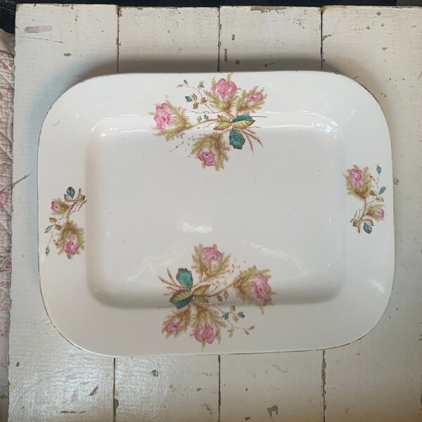 Old Ironstone Platter - Etsy