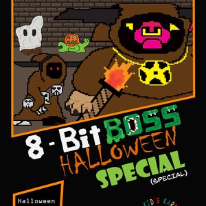 8-bit Boss Halloween Special Digital Copy (PDF) - Etsy