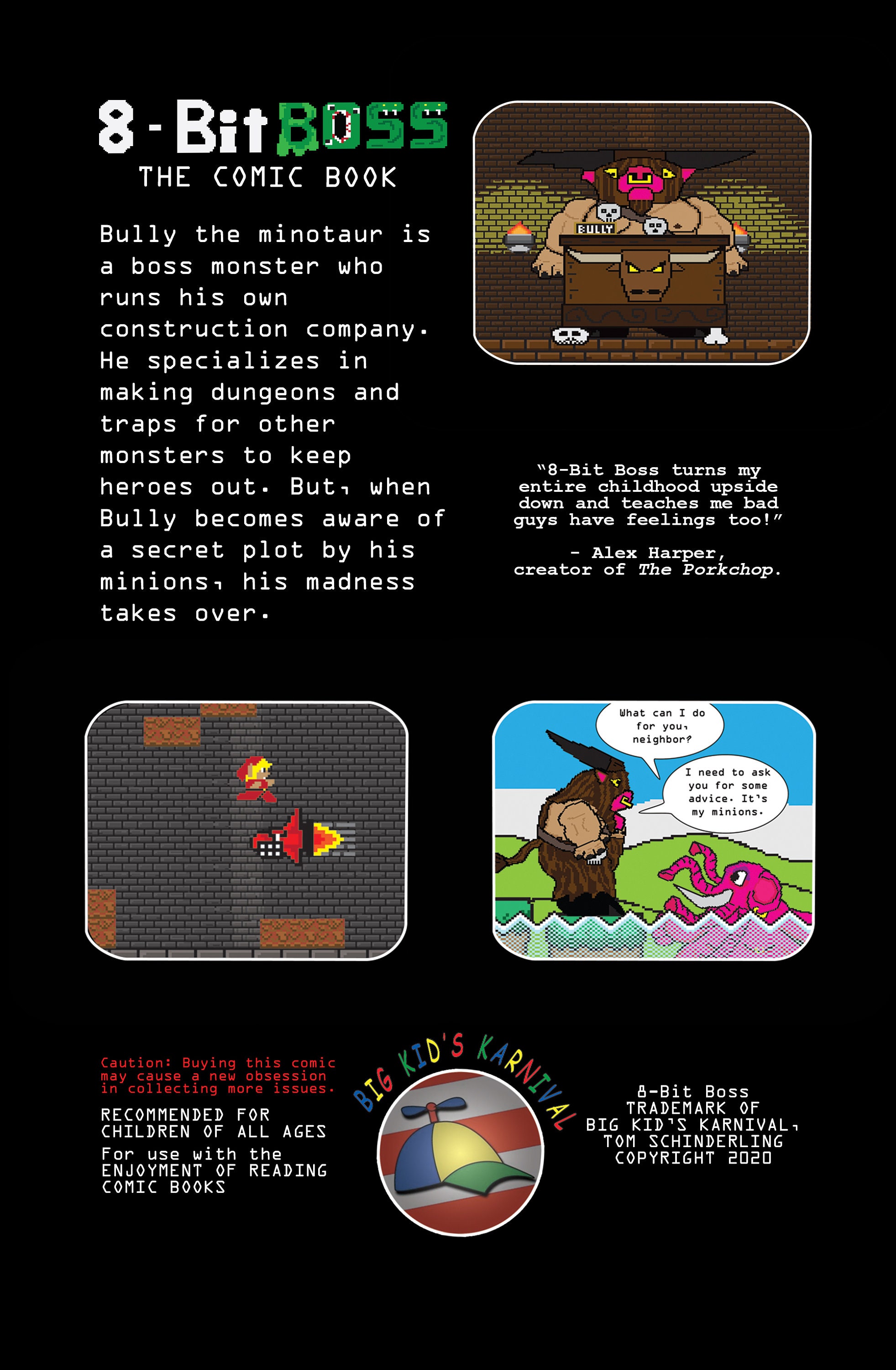 8-bit Boss 1 Comic Book - Etsy
