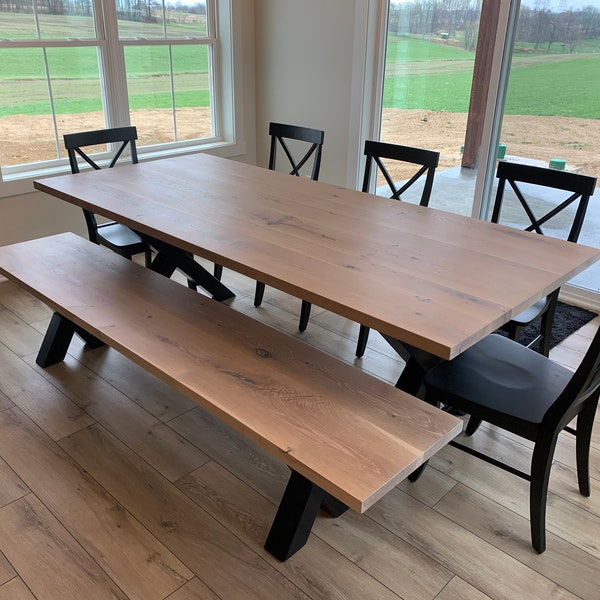 White Oak Table - Etsy