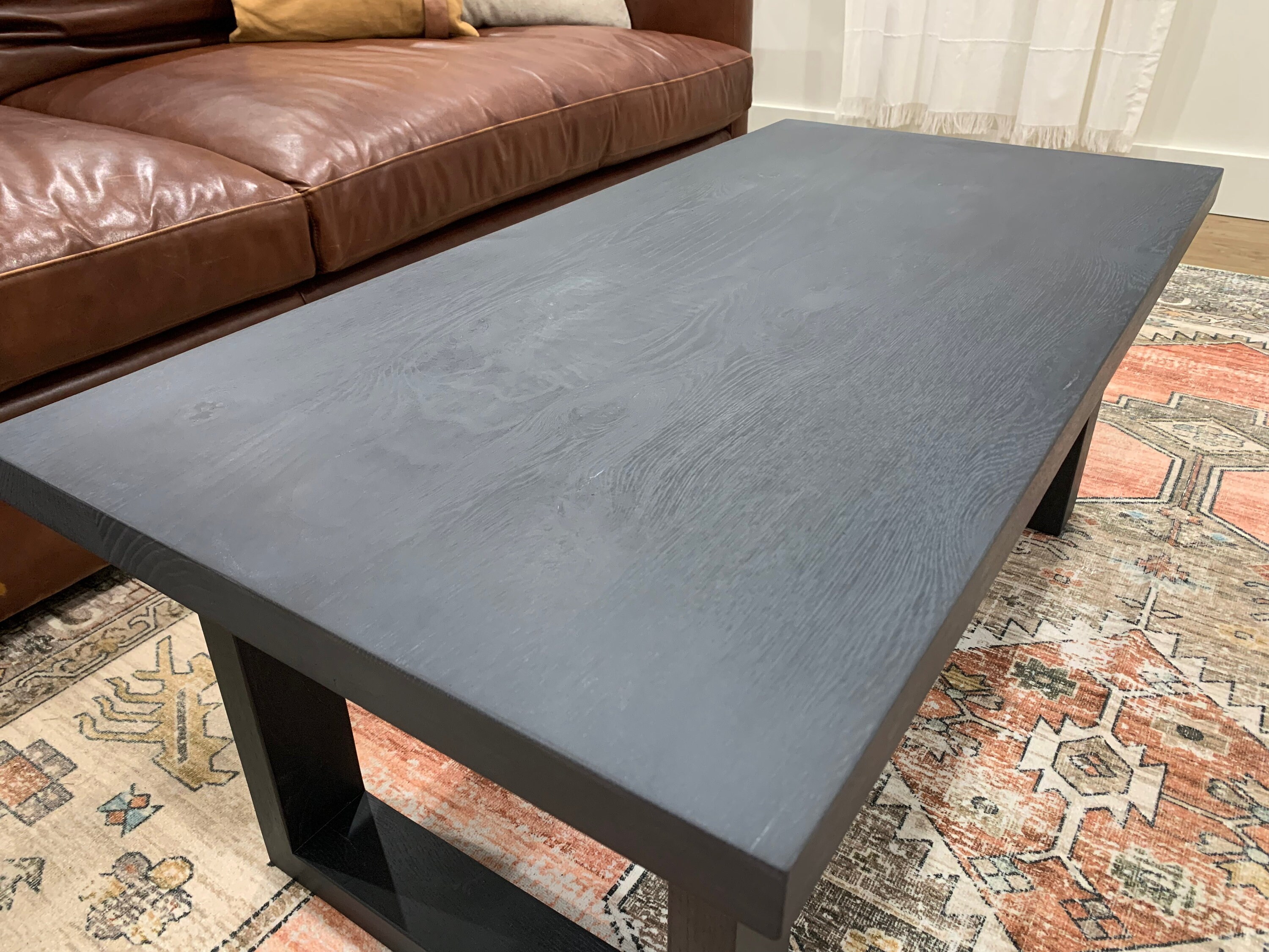 Modern Black Coffee Table - Etsy
