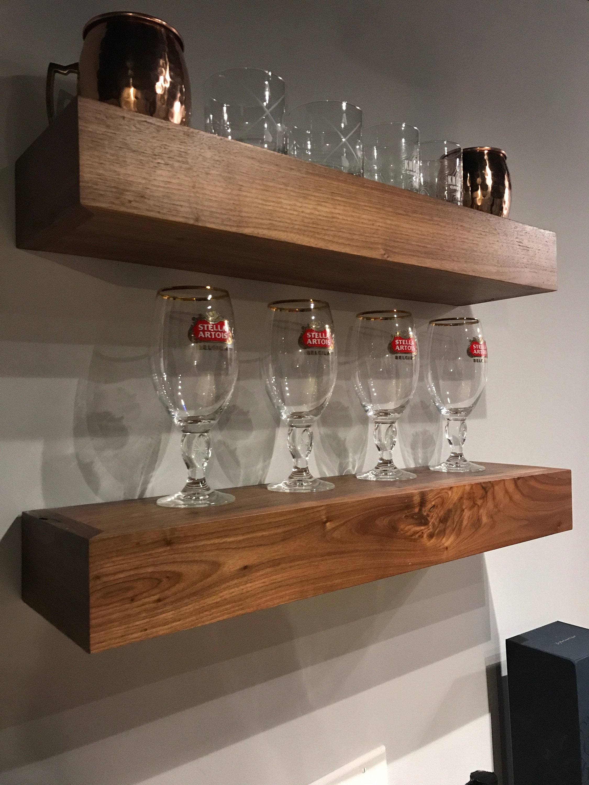 Custom Floating Shelves - Etsy