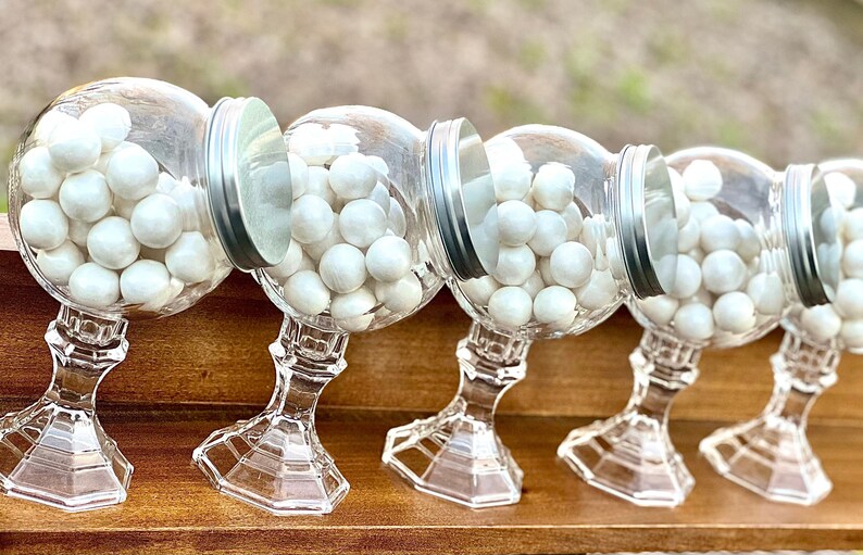 Small Glass Candy Jar With Lid Candy Jars Candy Buffet Jar Spice Jar ...