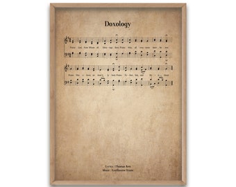Doxology Poster - Etsy