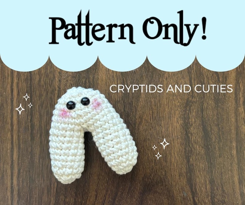 Fresno Nightcrawler Cryptid Cutie Crochet Pattern - Etsy