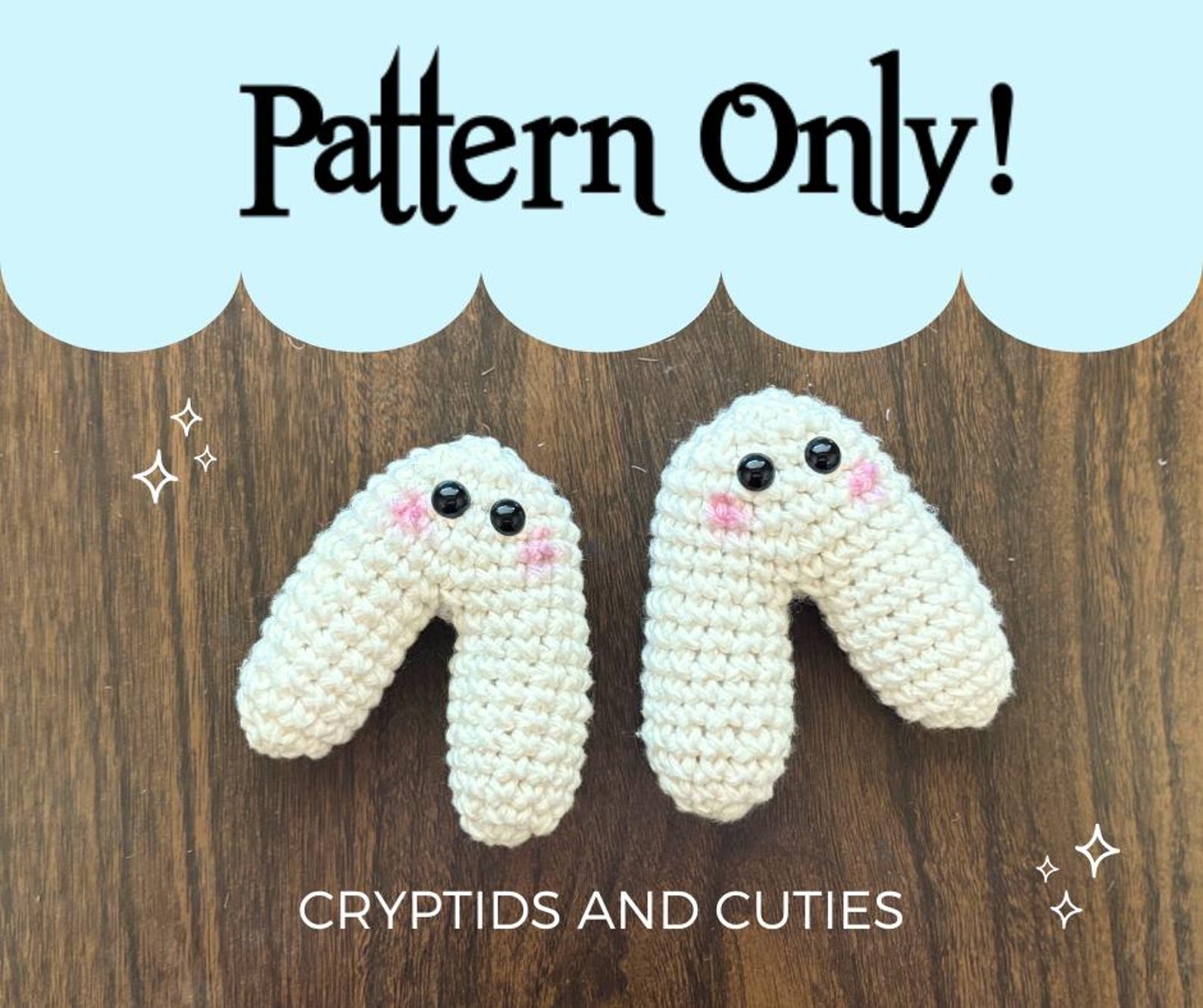 Fresno Nightcrawler Cryptid Cutie Crochet Pattern - Etsy